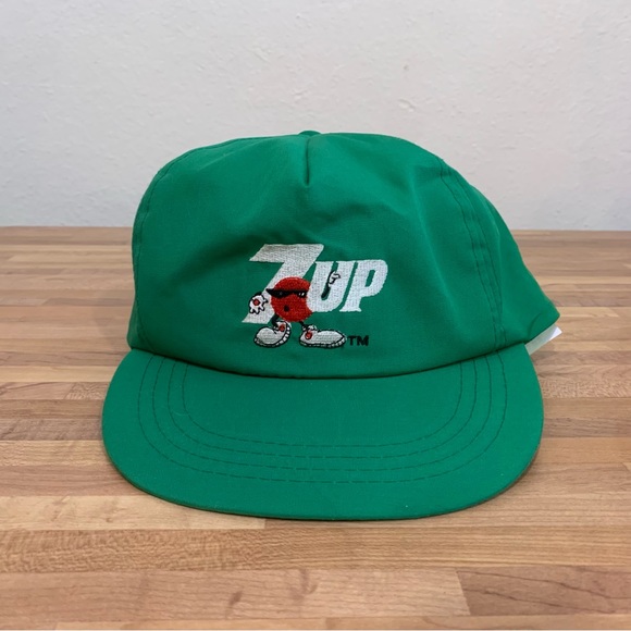 7 Up | Accessories | Vintage 7 Up Soda Pop Embroidered Logo Hat ...